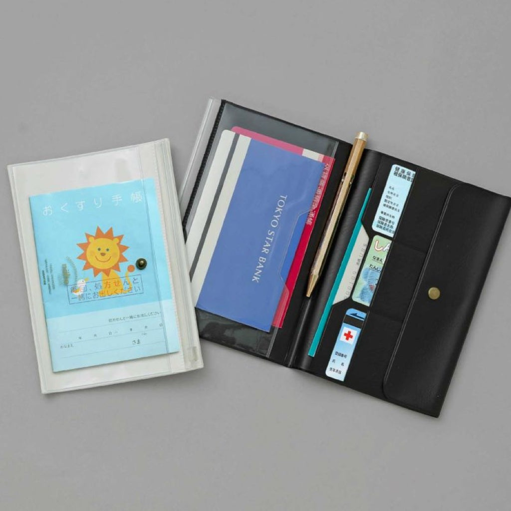 Black Travel Organizer – The Paper Company India