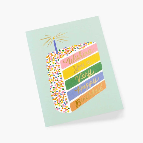 Cake Slice Birthday Card – The Paper Company India