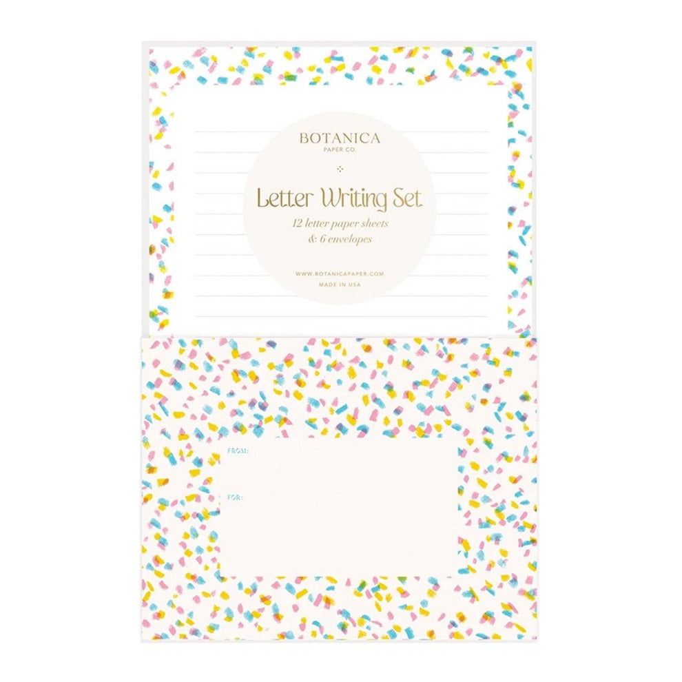 Confetti Letter Writing Set – The Paper Company India