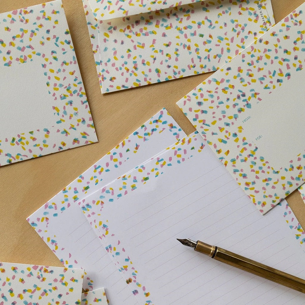 Confetti Letter Writing Set – The Paper Company India