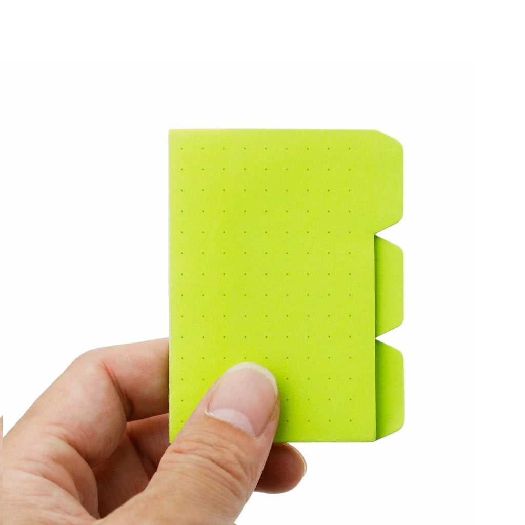 Green Dot Grid Sticky Tabs – The Paper Company India