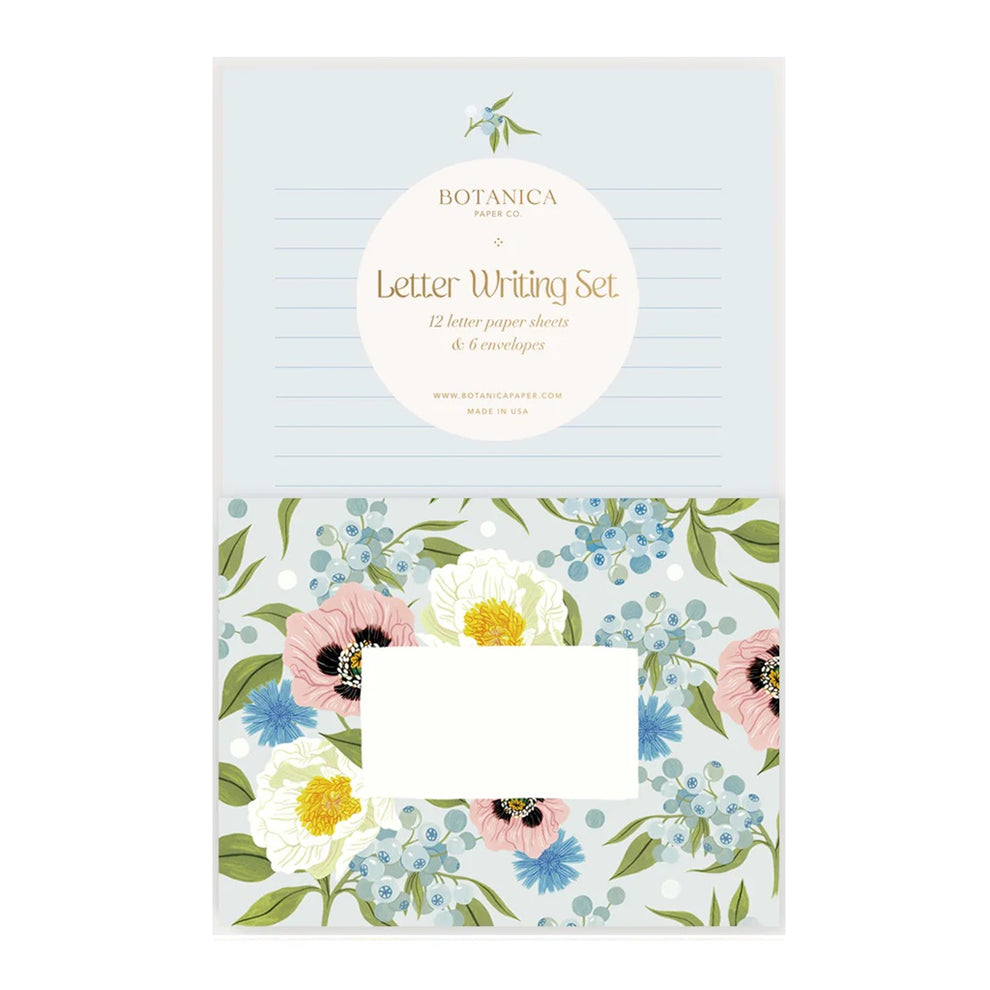 Lush Flora Letter Writing Set – The Paper Company India