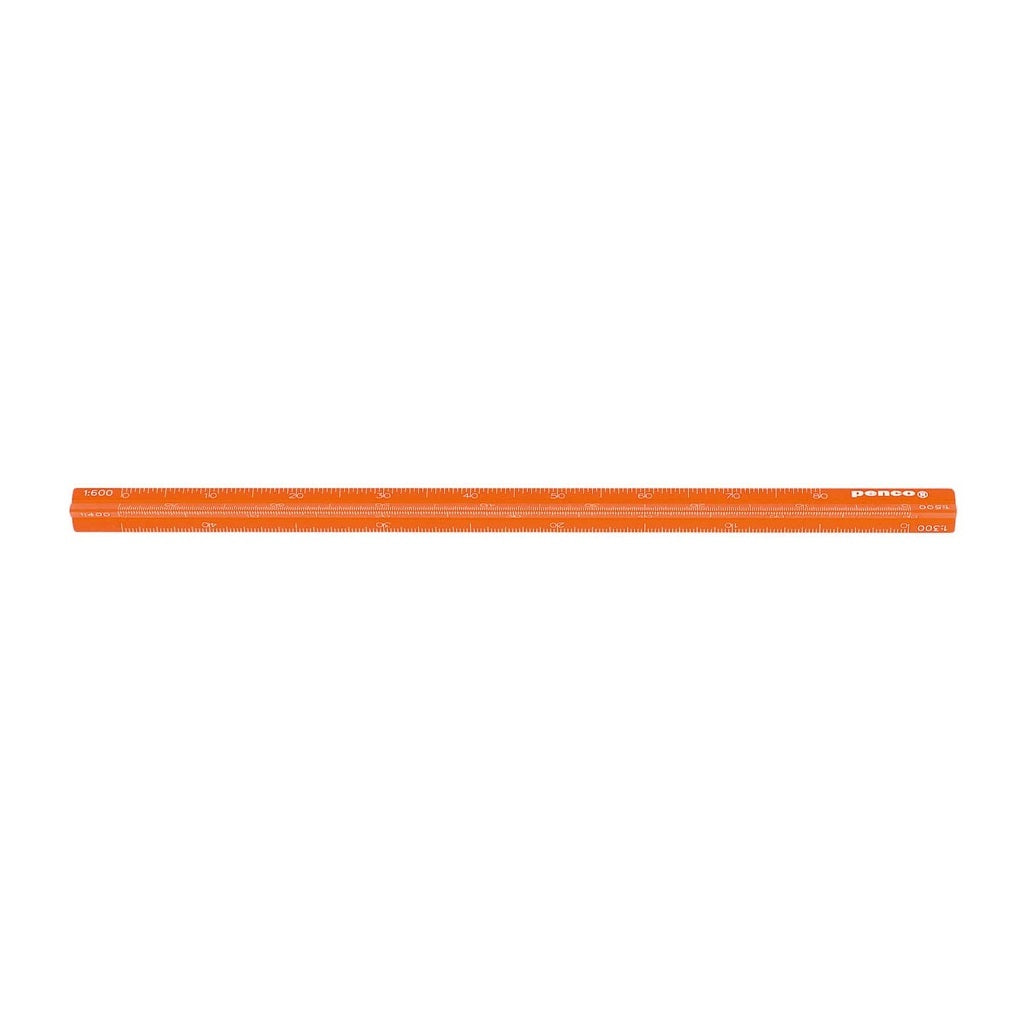 Orange Drafting Scale – The Paper Company India