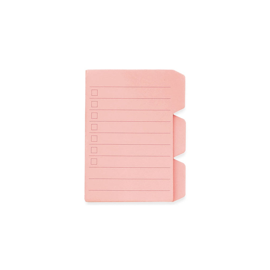 Pink Checklist Sticky Tabs – The Paper Company India