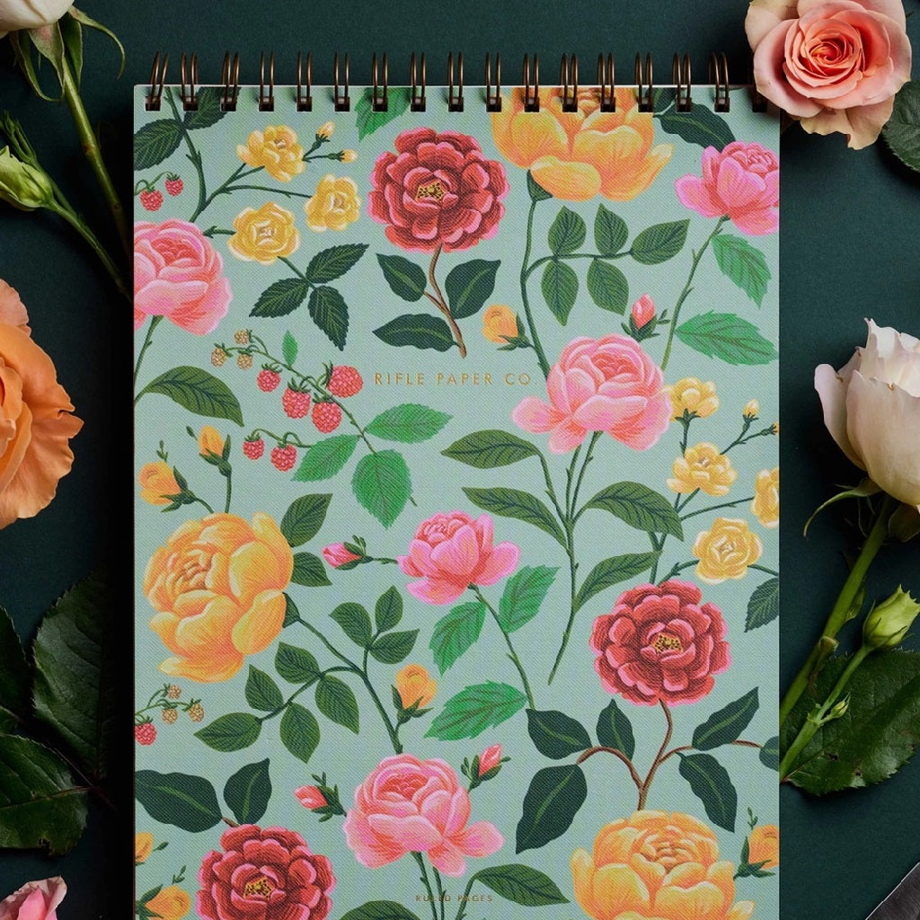 Roses Top Spiral Notebook – The Paper Company India