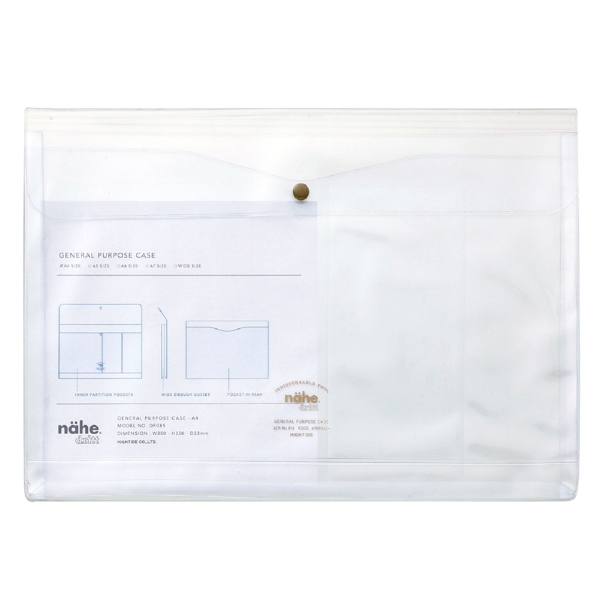 Clear A4 Document Case – The Paper Company India