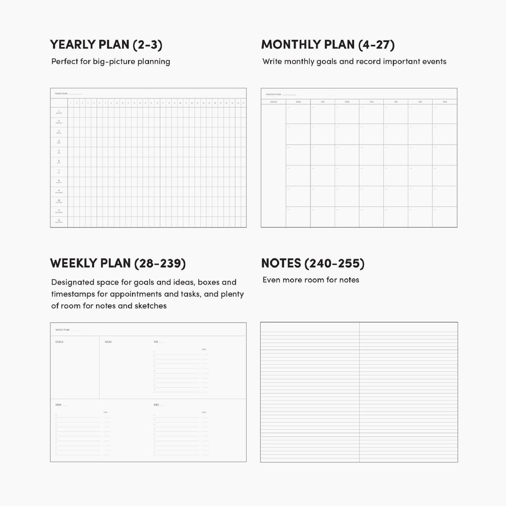 Rose Concept Planner – The Paper Company India