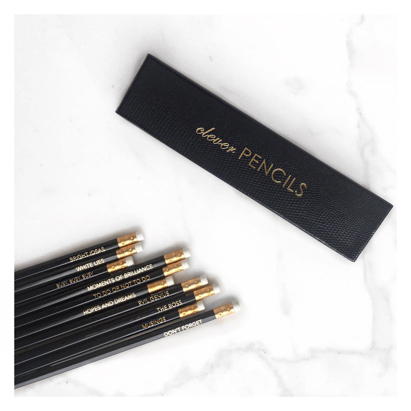 Navy Clever Pencil Set – The Paper Company India