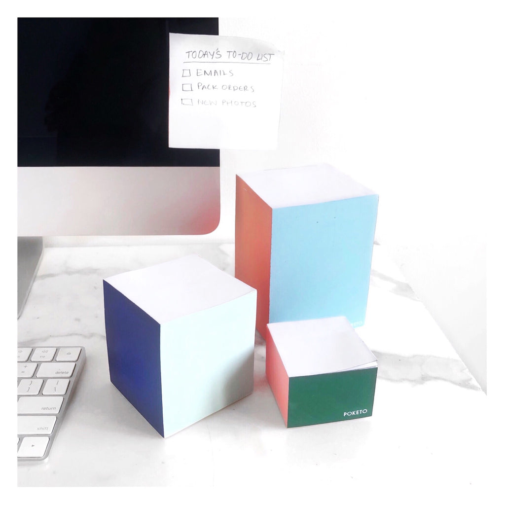 Large Color Block Notes – The Paper Company India
