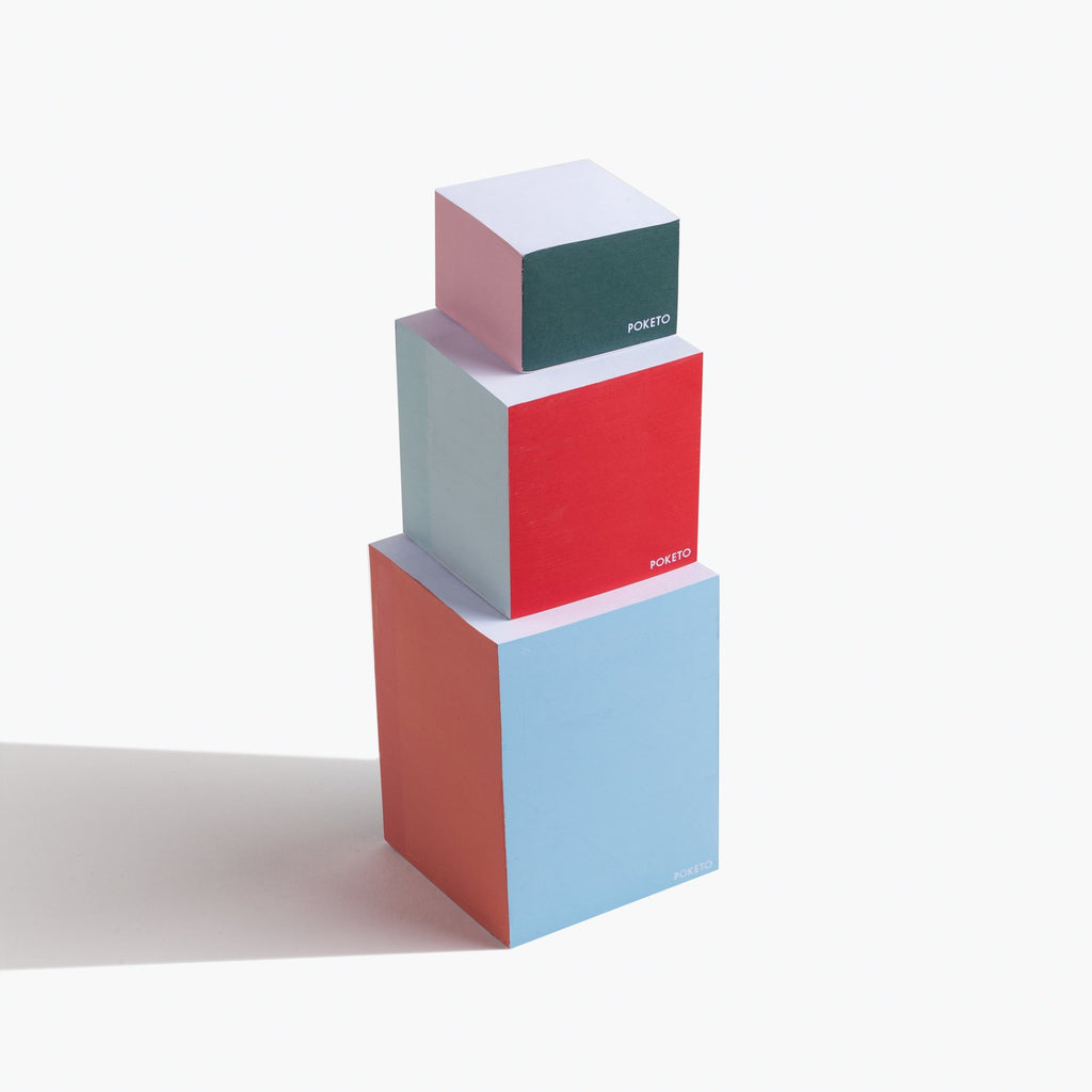 Large Color Block Notes – The Paper Company India