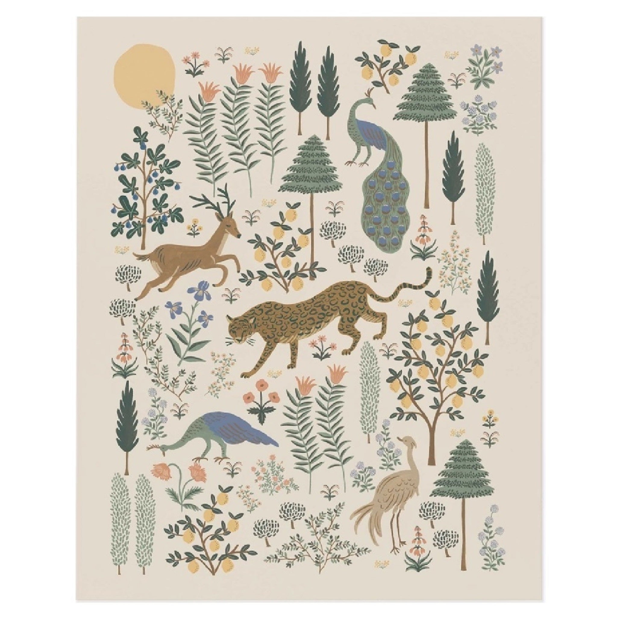 Menagerie Forest Art Print – The Paper Company India
