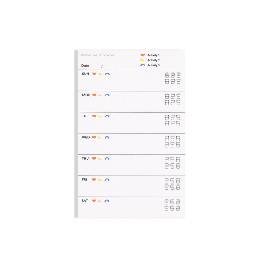 Movement Tracker Pad – The Paper Company India