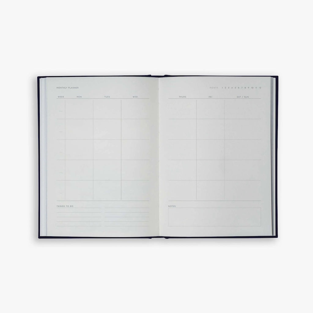 Navy Yearly Planner – The Paper Company India
