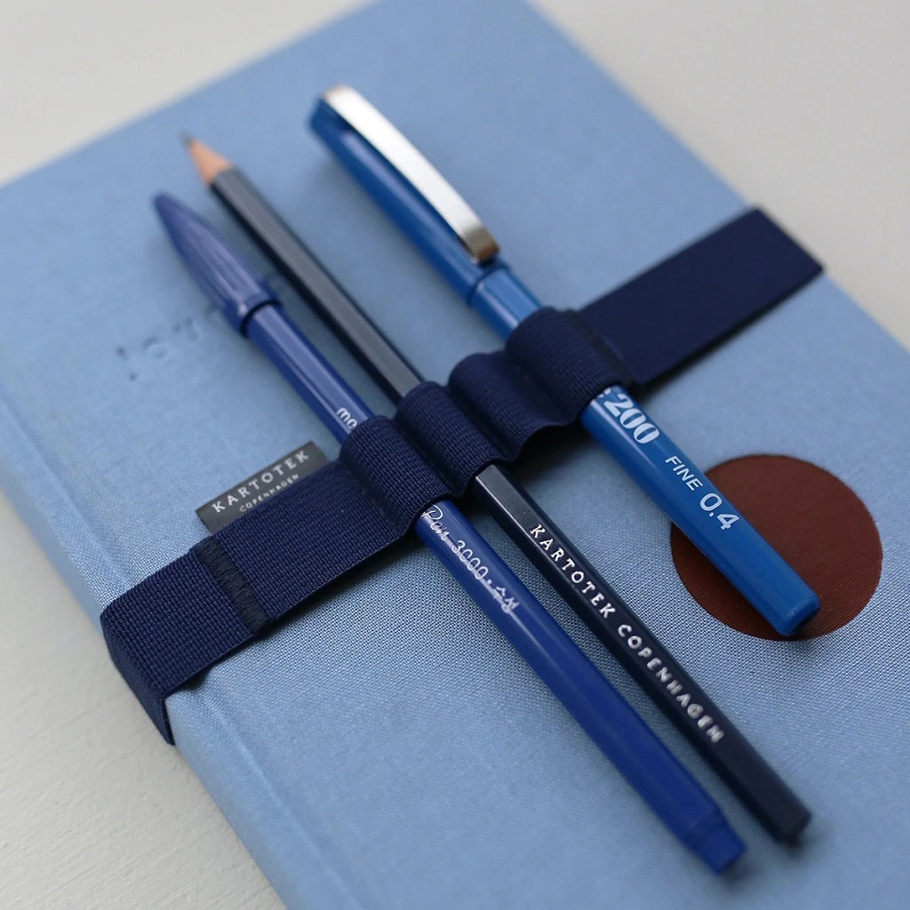 Oxford Blue A5 Pen Strap – The Paper Company India