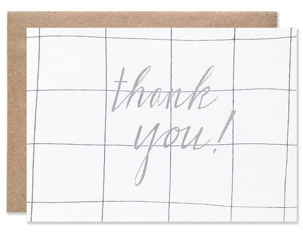 Grid Thank You Cards – The Paper Company India