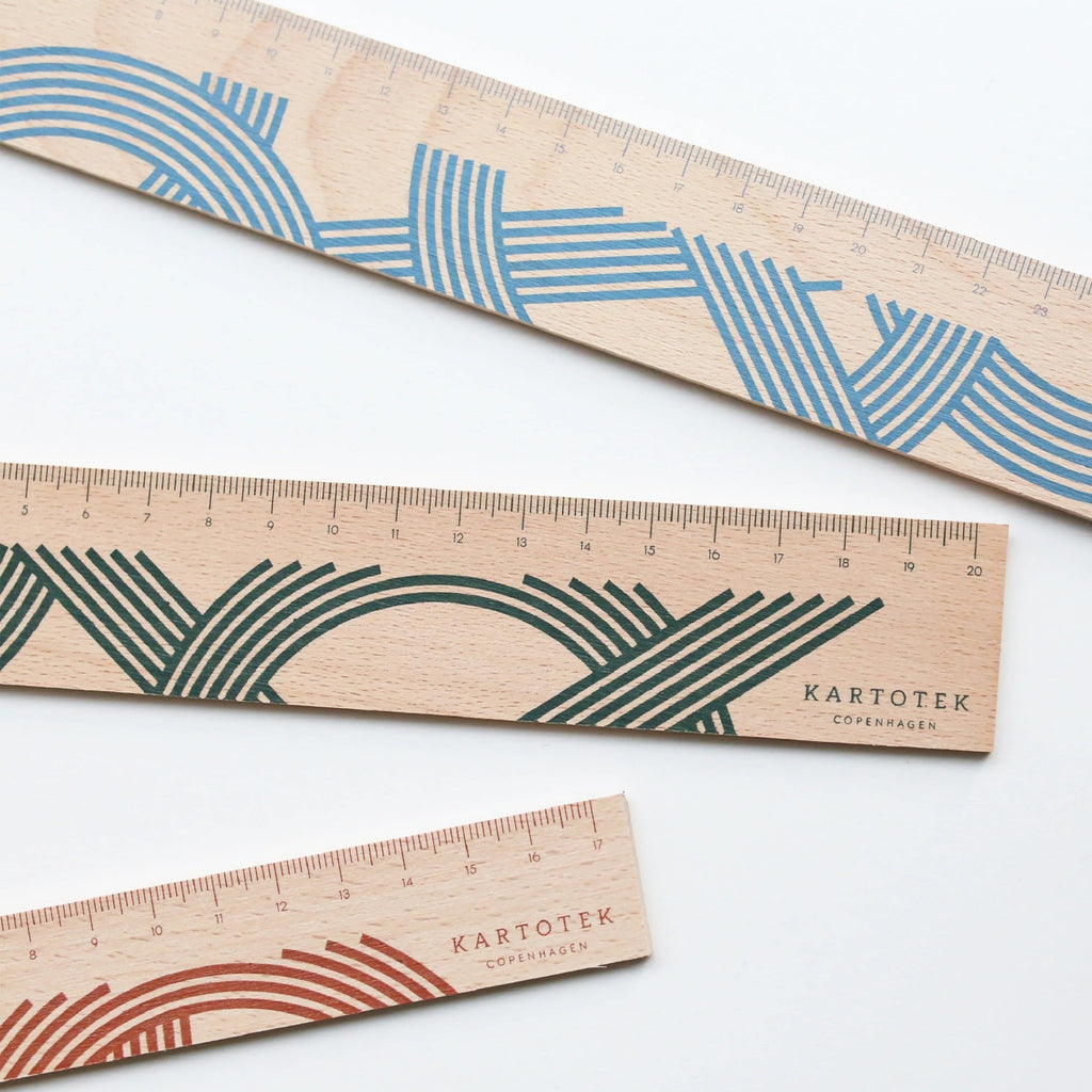 17 Wooden Ruler – The Paper Company India