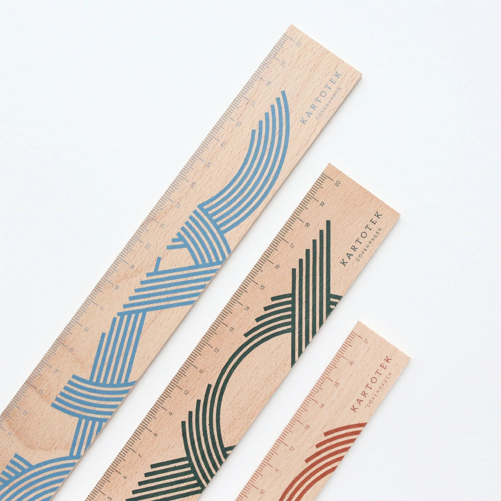 17 Wooden Ruler – The Paper Company India